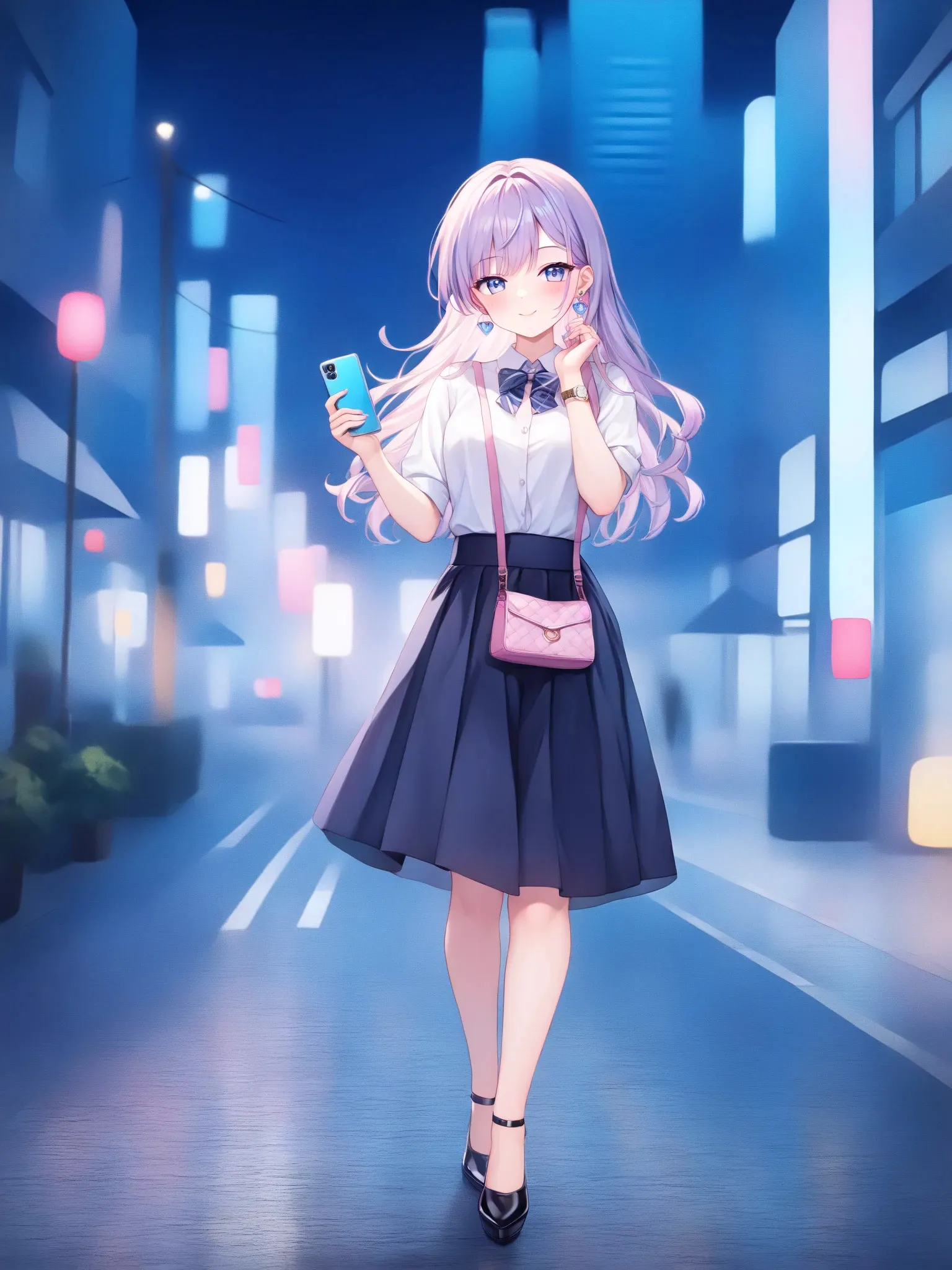 夜風とヒールのリズム - Dream & Parallel Studioの作品 - Aipictors - AI画像投稿サイト・生成サイト