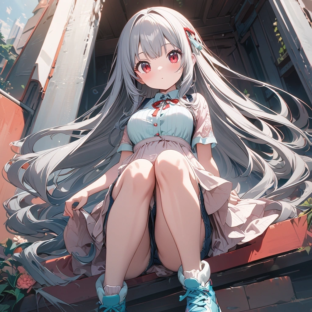 銀髪少女 #3 | Aipictors