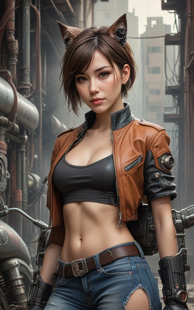 Nekomimi bike girls 2 | Aipictors