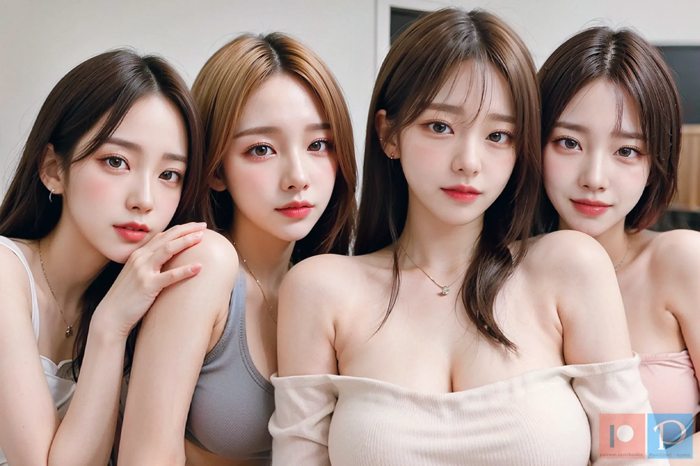 girls by.kosato - kosatoの作品 - Aipictors - AI画像投稿サイト・生成サイト
