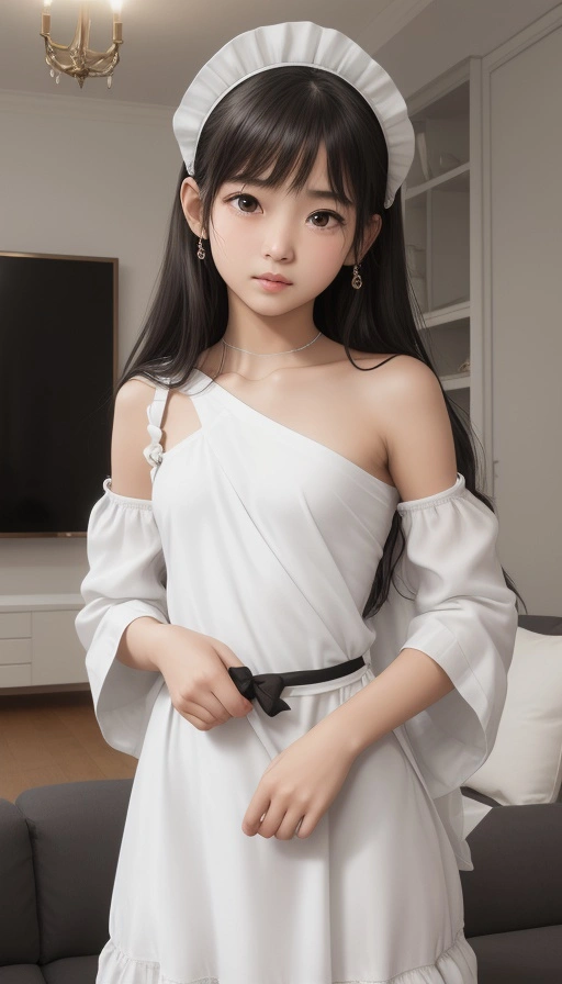 メイドの女の子「お呼びでしょうか？御主人様。」 | Aipictors