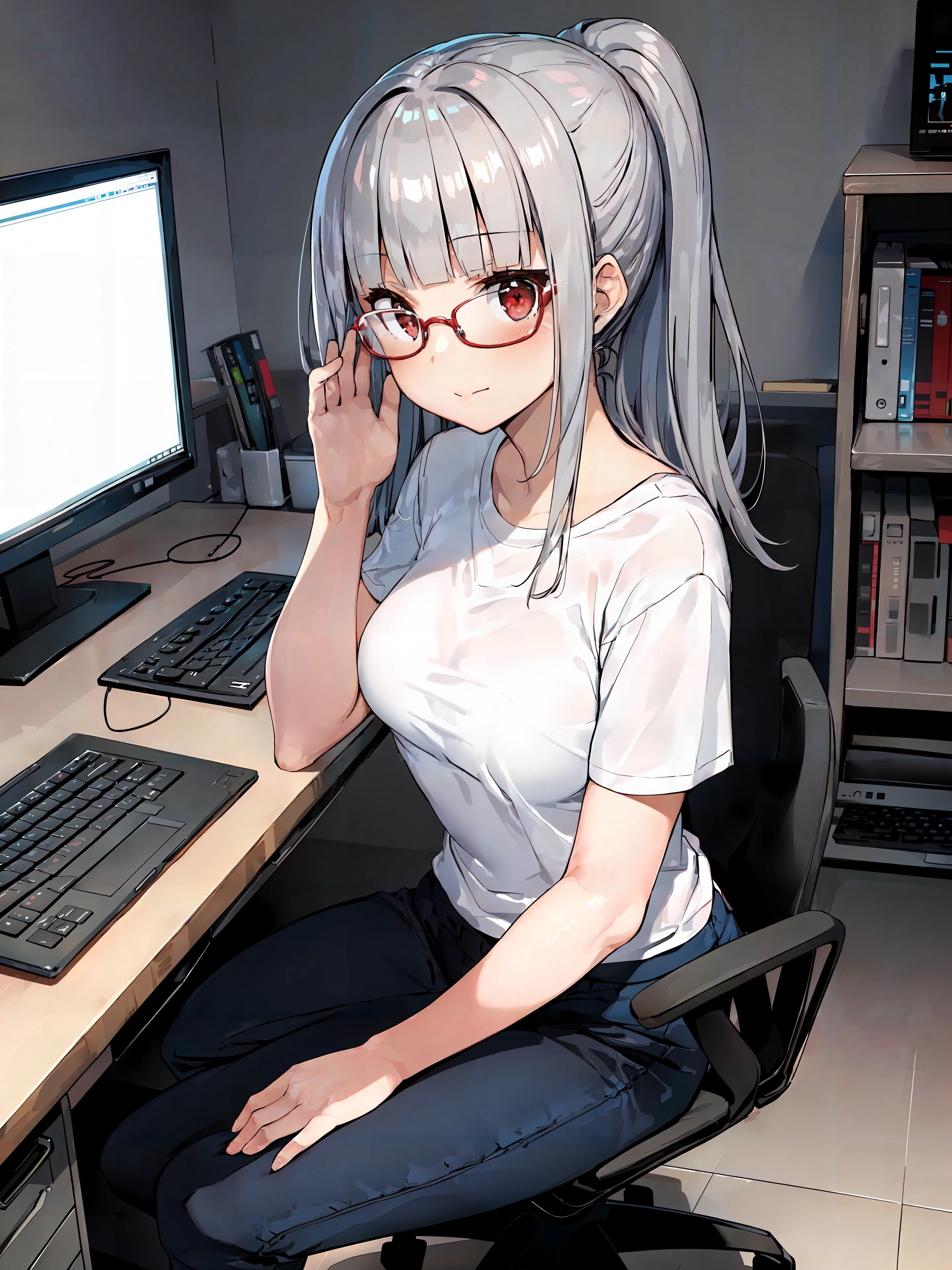 Hello World - erotの作品 - Aipictors - AI画像投稿サイト・生成サイト