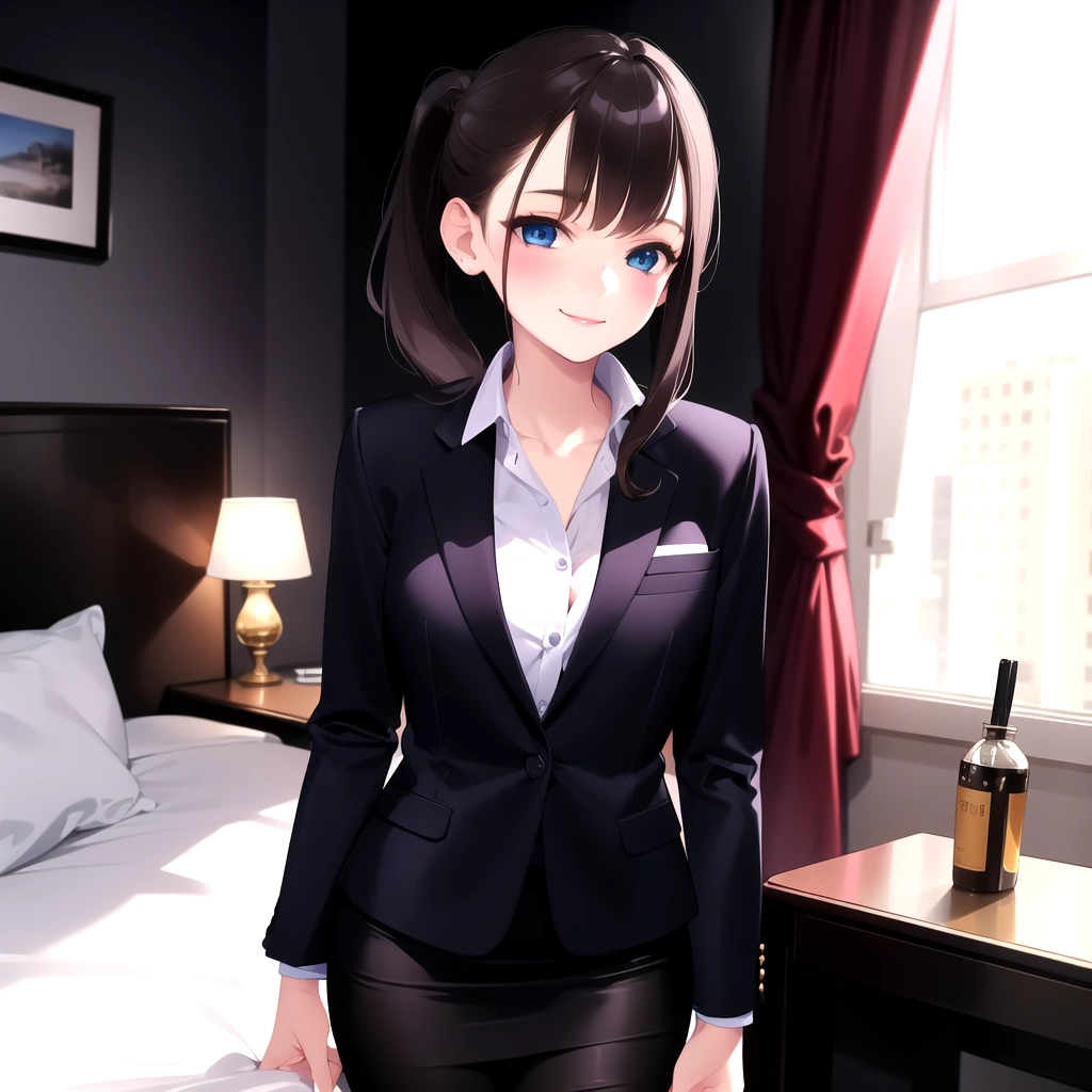 新人OLちゃん「初めての仕事頑張ったよっ💕」 | エロ | Aipictors