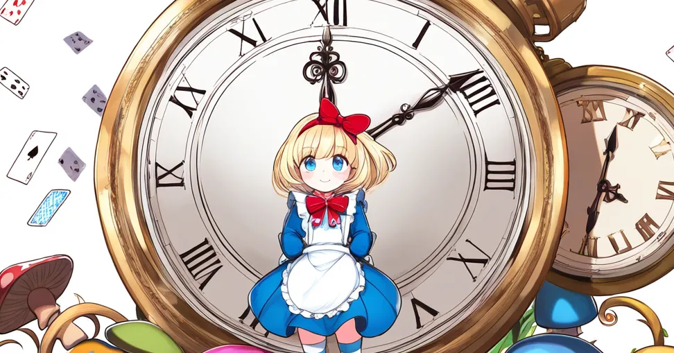 yes, clock | Aipictors